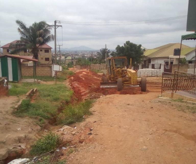 Ablekuma Starbright Residence Association reshapes roads in Agape ...
