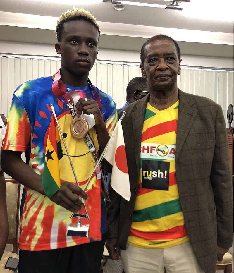 Tokyo 2020: Ambassador Frank Okyere hosts Team Ghana to delightful lunch