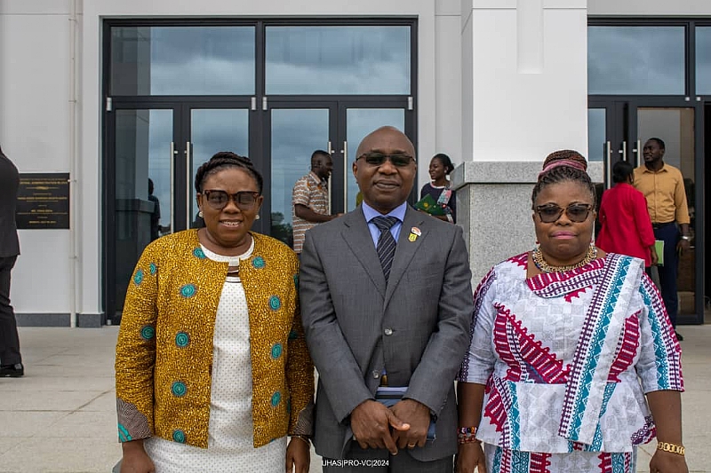 Professor Frank Edwin takes over as Pro-Vice Chancellor of UHAS