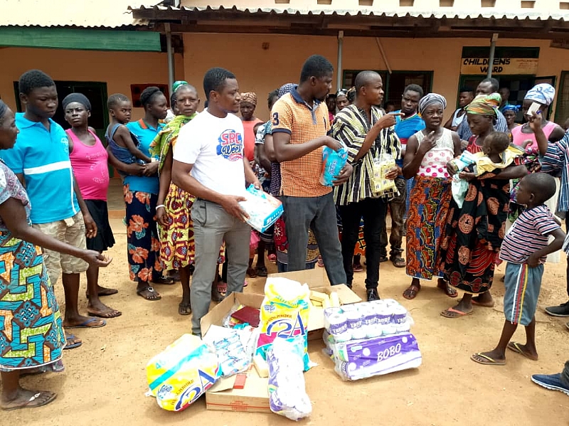 Nandom NDC Communication Team Donates Items To Patients In St. Theresa ...
