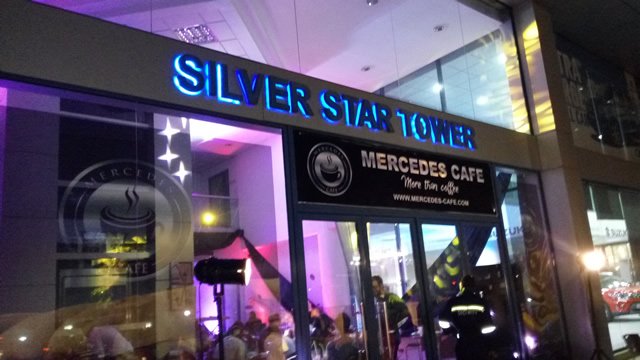 Plush Mercedes Café opens at Silver Star Towers