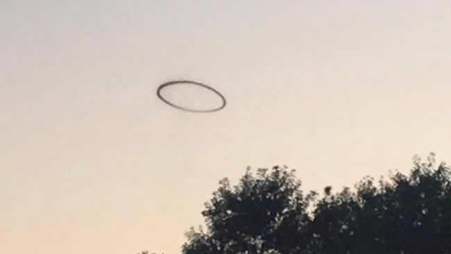 Mystery as eerie black rings appear in the sky
