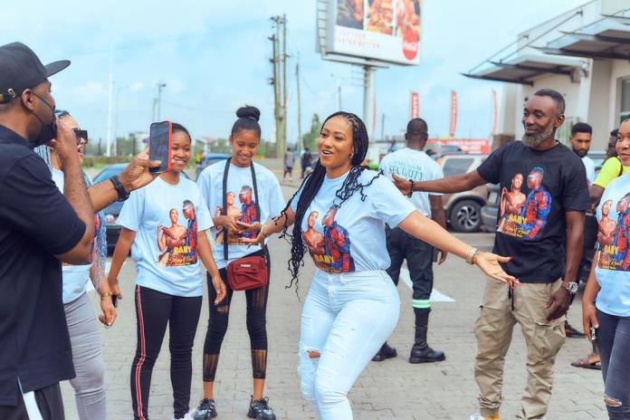PHOTOS: Mona4Real linked up with Ghana Union of DJs to keep fit