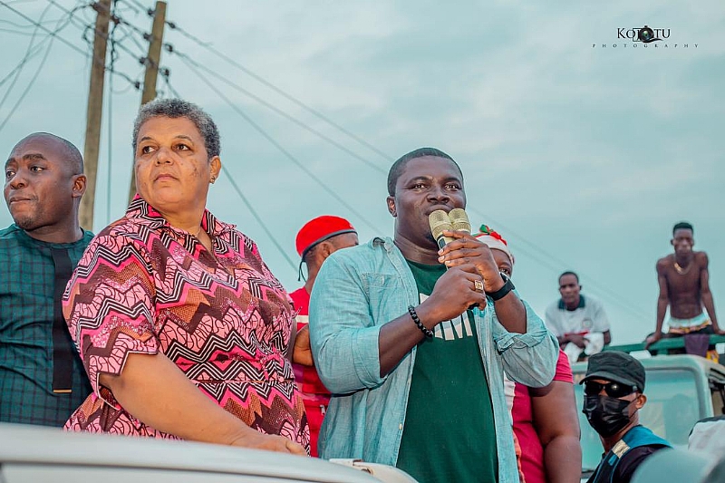 Bright Botchway slams Eugene Arhin at massive 24hour Economy campaign ...