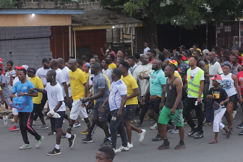 Amasaman MP joins Homowo walk