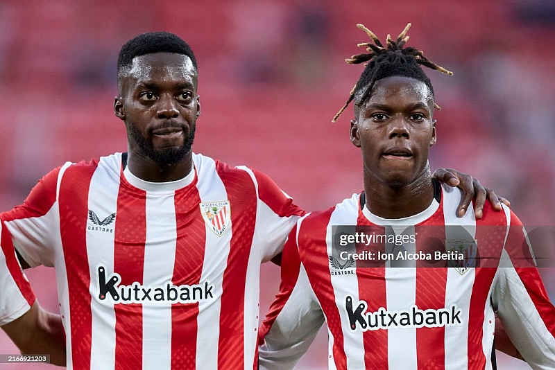 Inaki and Nico Williams feature in Athletic Bilbao's season opener ...