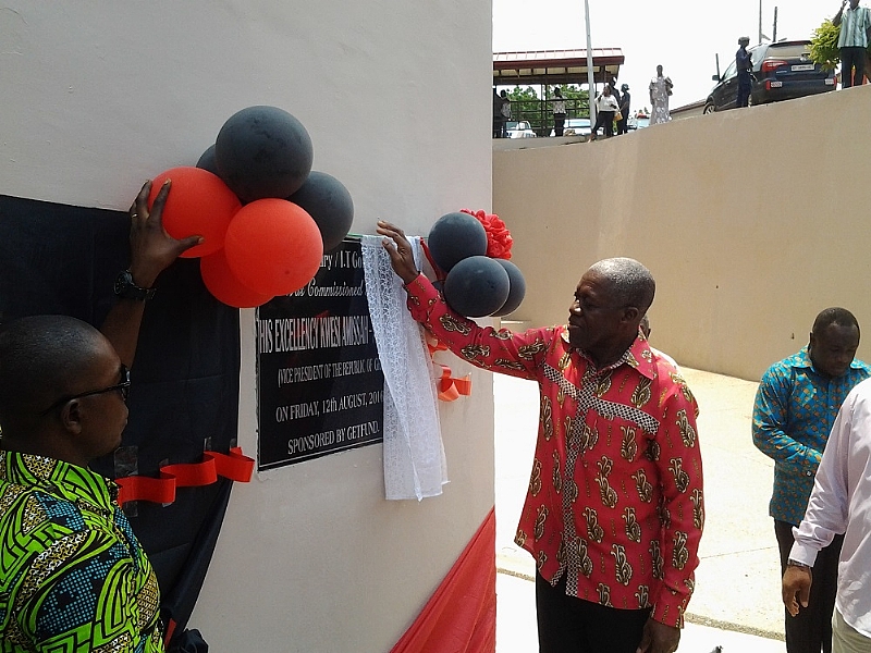 Veep Commissions Lab At Mfantsipim