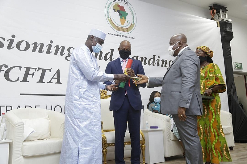 Ghana Hands Over AfCFTA Building To AU Commission