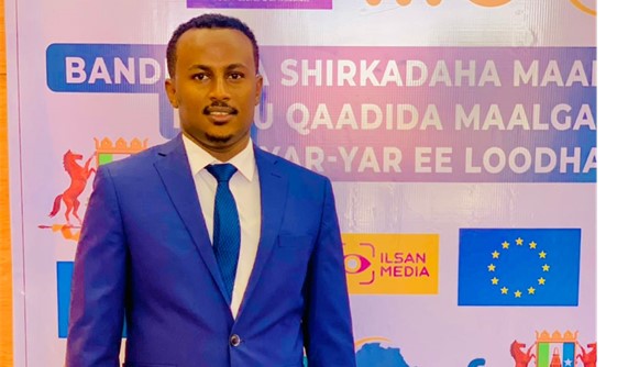 Jibril Mohamed, Somalia’s youngest ever party chairman