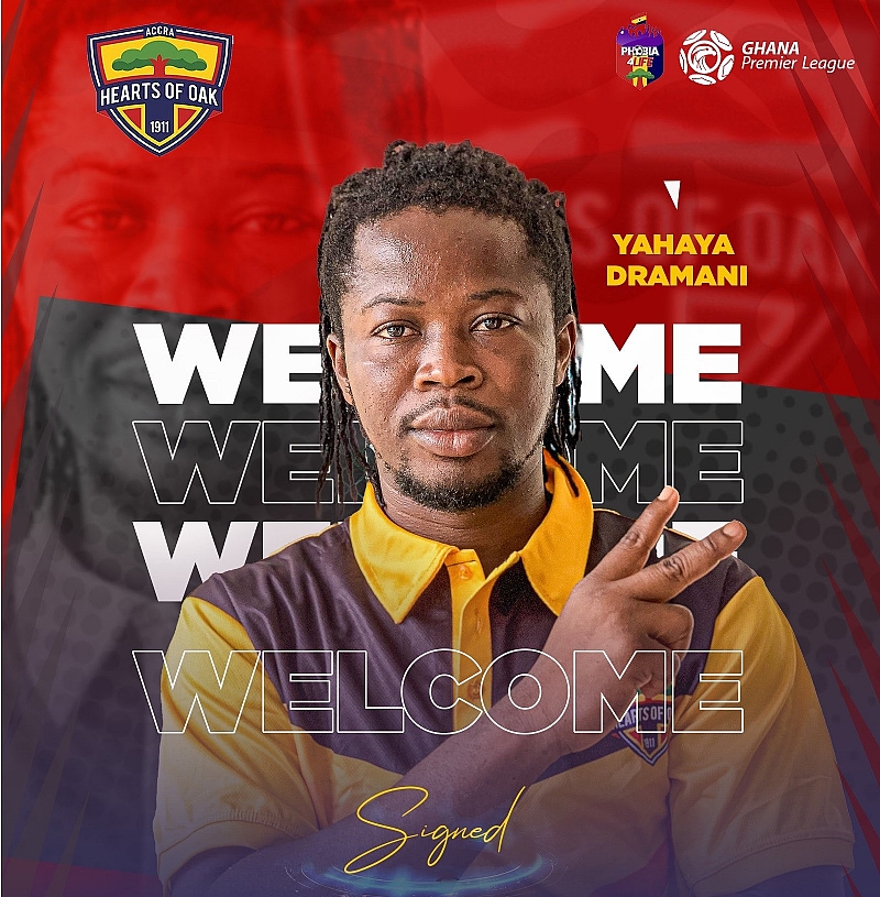 Hearts of Oak signs defender Yahaya Draman from Gold Stars