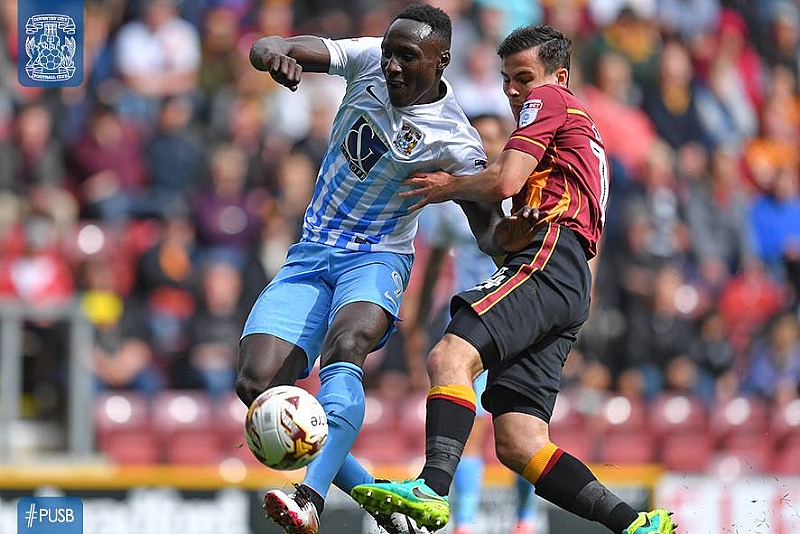 Ghanaian attacker Daniel Agyei scores on Coventry City debut in England ...