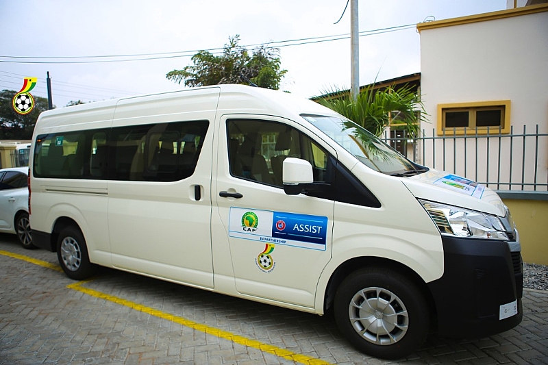 GFA Secures Grassroots Coaching Mini Van Through UEFA Assist Program