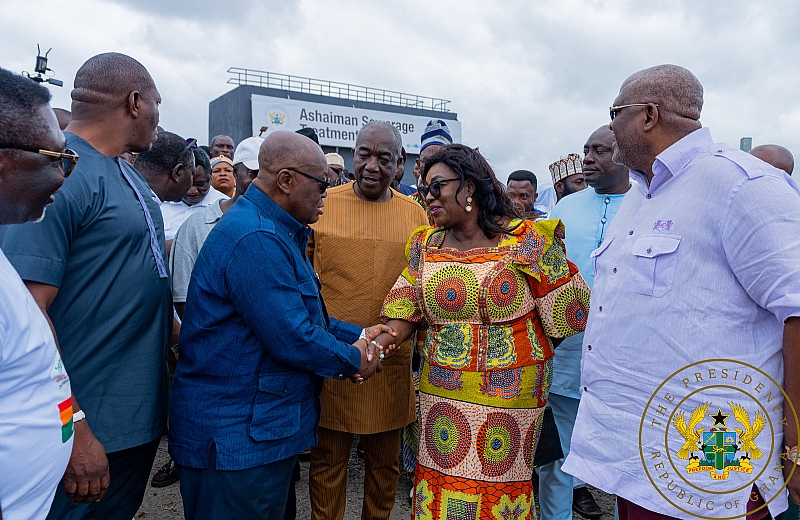 Akufo-Addo commissions ultra-modern Sewerage Facilities and Treatment ... Akufo-Addo commissions ultra-modern Sewerage Facilities and Treatment ...