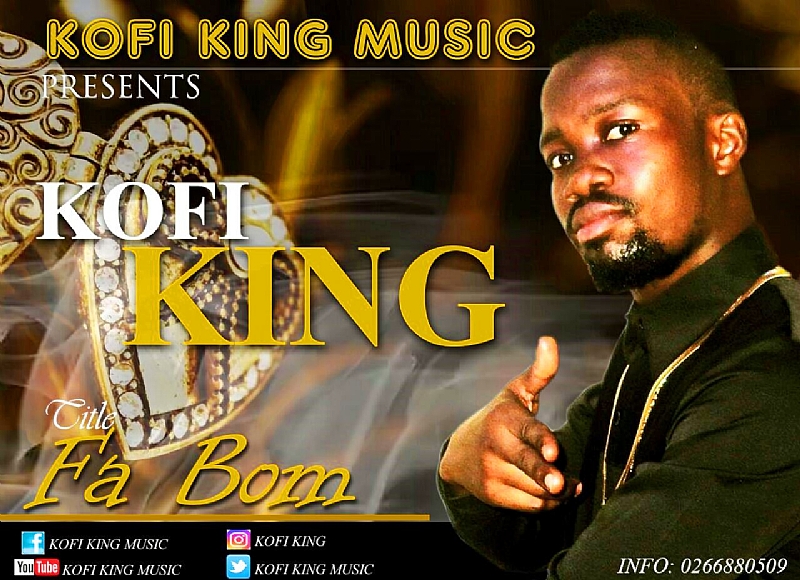 Ghanaian Afropop Artiste Kofi King, Releases Hit Single 'Fa Bom'