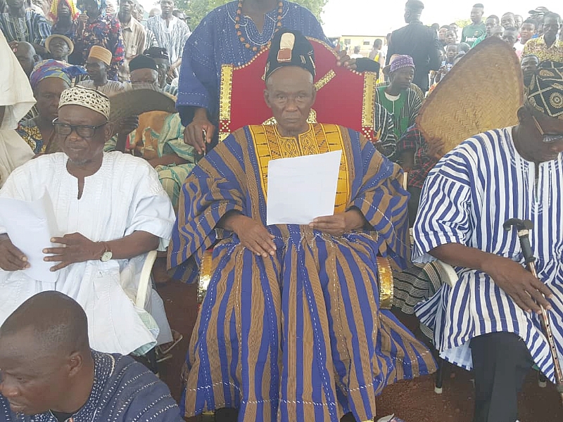 Nandom Paramountcy express gratitude to Akufo-Addo for municipality status