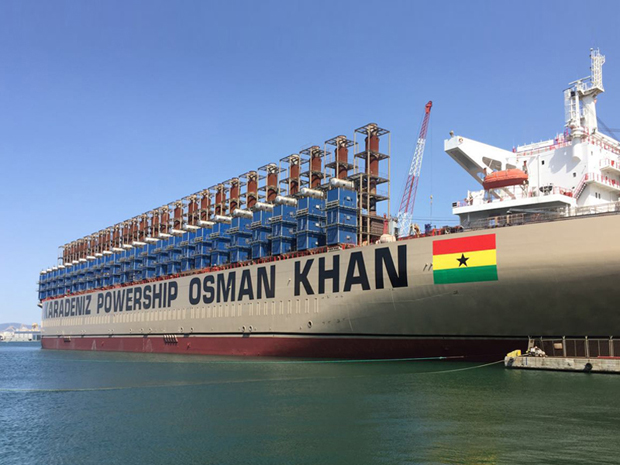 New Karpowership Arrives At Tema Today