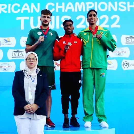 Abeiku Jackson adds gold to silver medal at the CANA Senior African ...