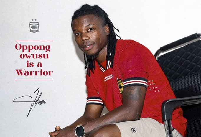 Asante Kotoko terminate contract of winger Johnson Oppong