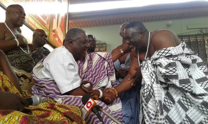 Afotey-Agbo enstooled as regent of Katamanso
