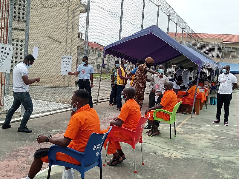 Three NGOs organize health screening for 1,261 inmates at Ankaful ...