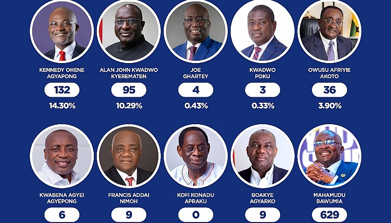 Analyzing the NPP super delegates election: Unveiling top placements ...