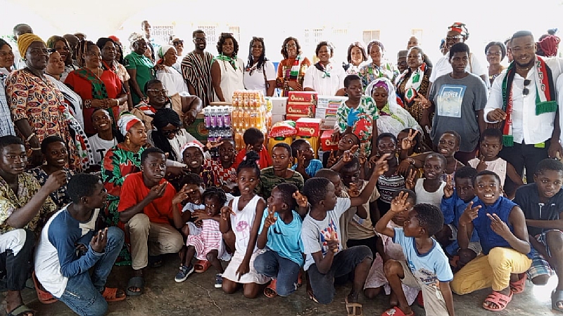 Nsawam: We promise supplying sanitary pads every quarter and half a ...