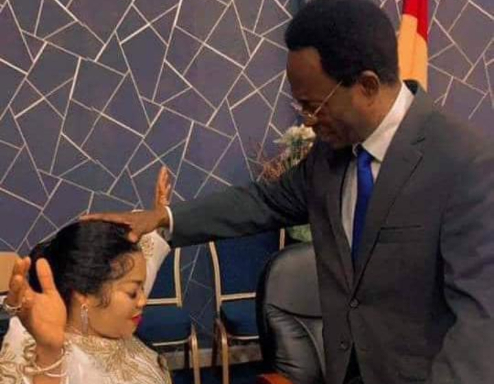 Agradaa receives deliverance from Apostle Onyina