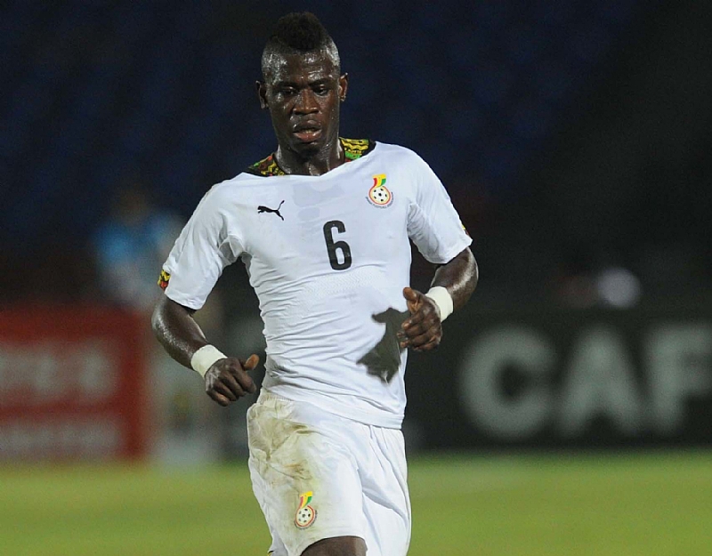 Late invitee Afriyie Acquah arrives for Congo World Cup qualifier