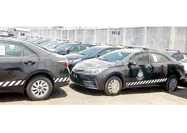 Police Take Delivery Of 100 New Vehicles