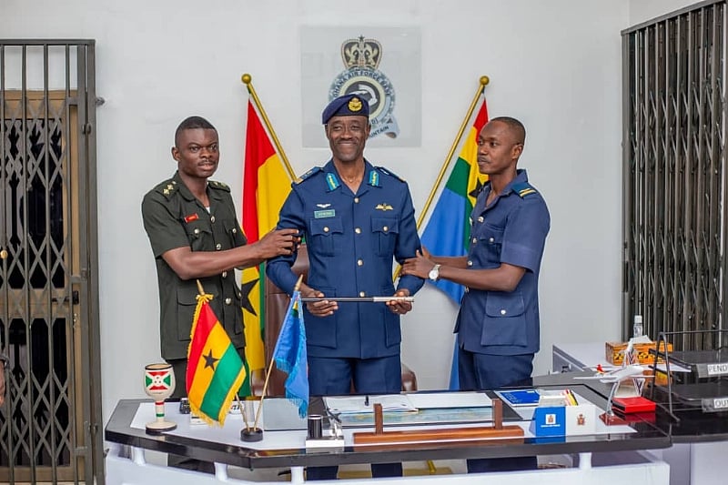 Change of Command: Air Commodore Atiemo assumes office at Takoradi Air Base