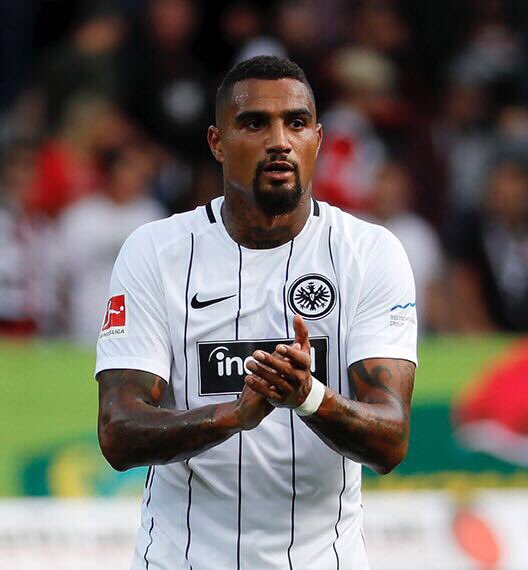 Ghanaian striker Kevin Prince Boateng celebrates 100th appearance in ...
