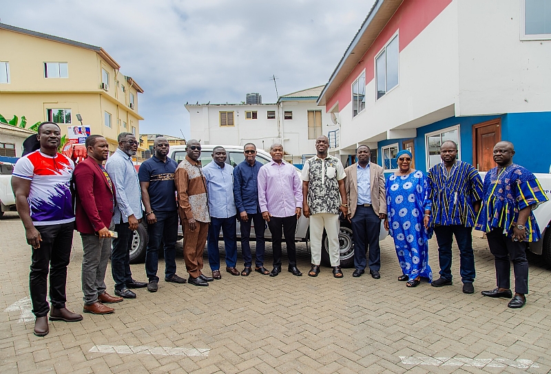 NPP UK Branch Has Donated Pickups To The Party