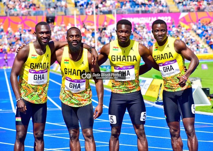 Ghana men's relay team disqualified despite finishing third in Heat 2 ...