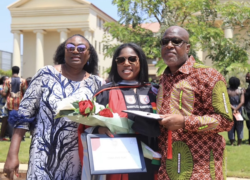 Kwame Sefa Kayi's daughter bagged Academic City's best graduating ...