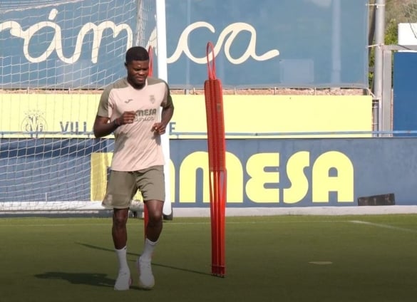 Thomas Partey begins training with Villarreal FC