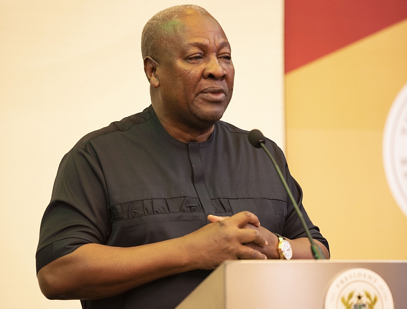 Mahama projects stable cedi, depreciation to remain within 5% band annually
