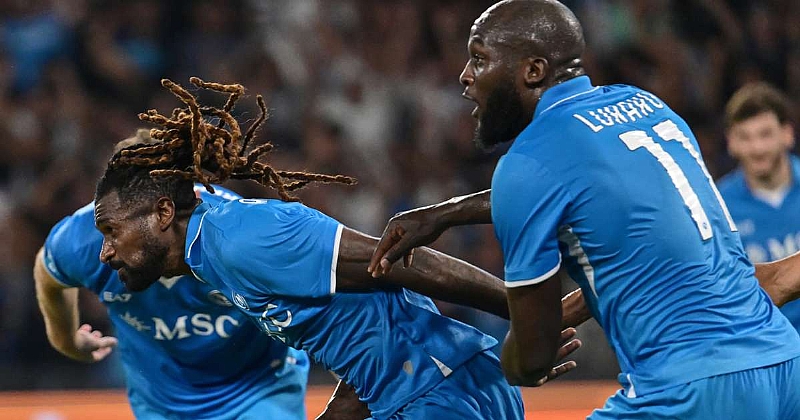 Napoli 2-1 Parma: Lukaku and Anguissa fire Conte's men to last-gasp win