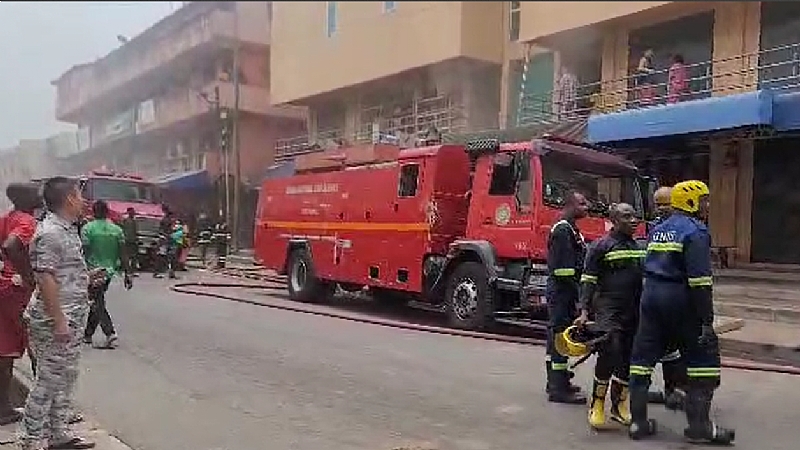Rawlings Park: Fire destroy shops at Zongo lane