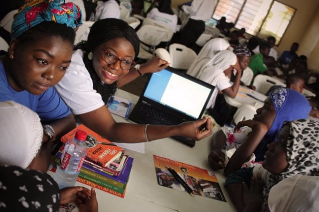 Int. Literacy Day: Basic School Students Receive Training In Digital Skills