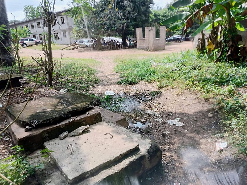 V/R: Leaking septic tank threatens pupils’ health at Ho schools