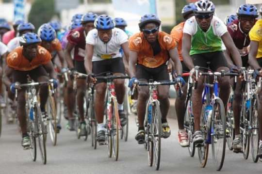 Cowbell National Cycling tour storms Kumasi on Thursday