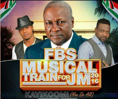 Music Group FBS Endorses John Mahama For 2016 Election