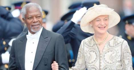 Kofi Annan's Wife Pens Emotional Tribute To Husband