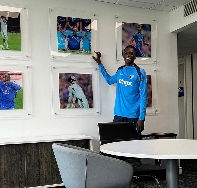 Ghanaian youngster Stanley Quarshie handed trials opportunity at Chelsea