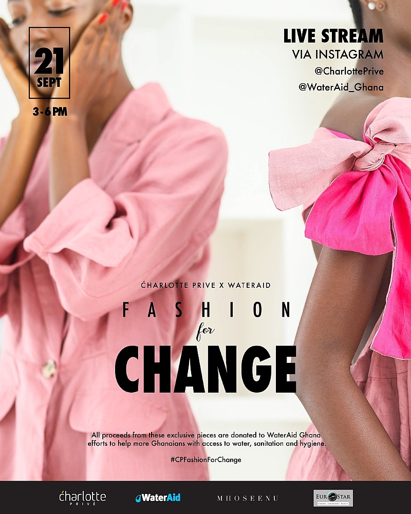 WaterAid To Launch Fashion For Change