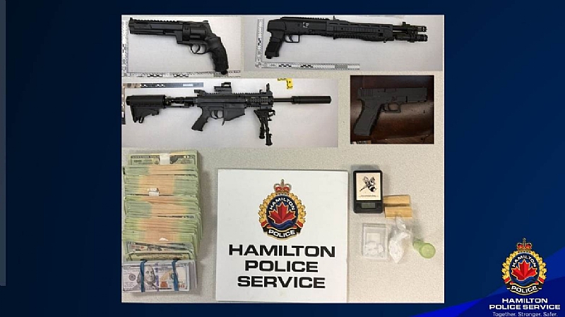 Hamilton Police, CBSA Joint Operation Uncovers Weapons, Drugs, and ...