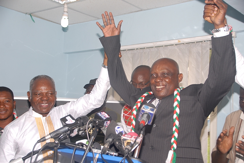 Edward Mahama Unveils Running Mate