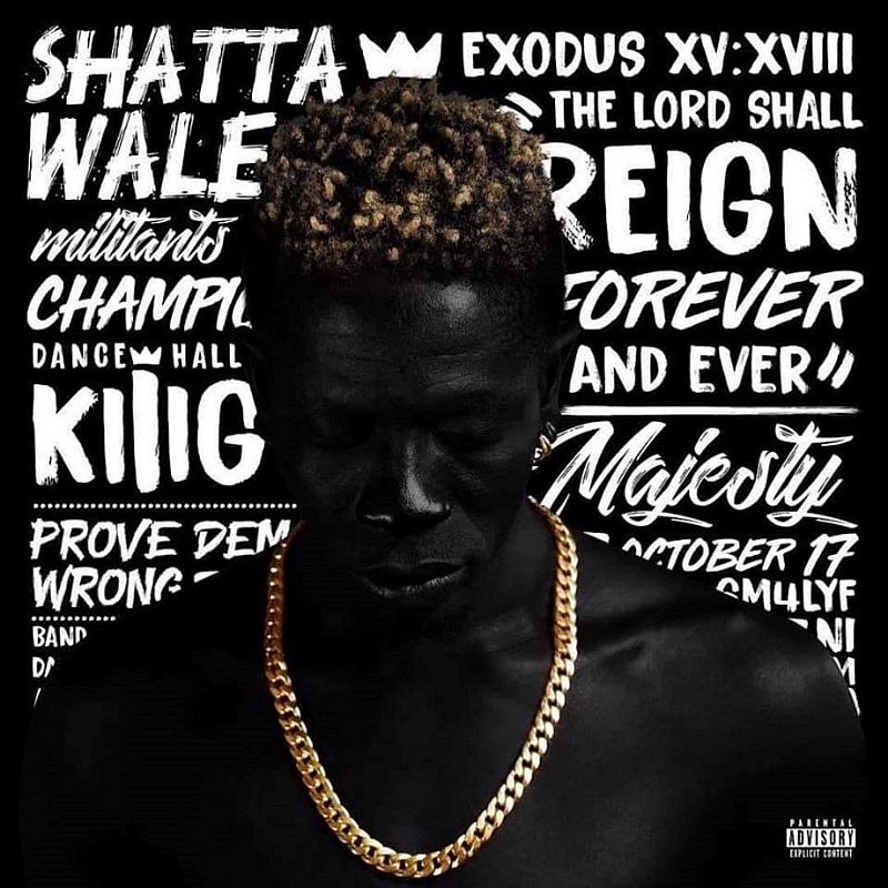 Photos And Video Shatta Wale Unveils Upcoming Album Cover