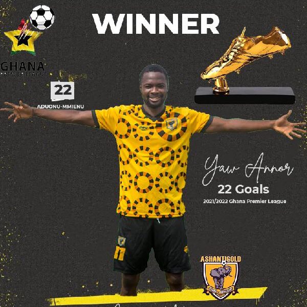 Yaw Annor wasn't celebrated enough for winning 2021/22 GHPL Goal King ...