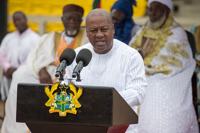 Mahama promises more projects in Accra in 2nd term